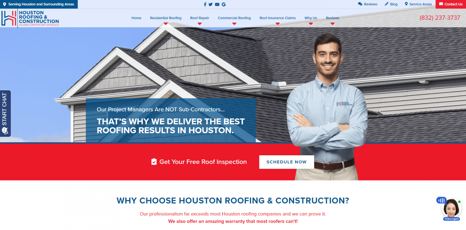 50 Best Roofing Websites