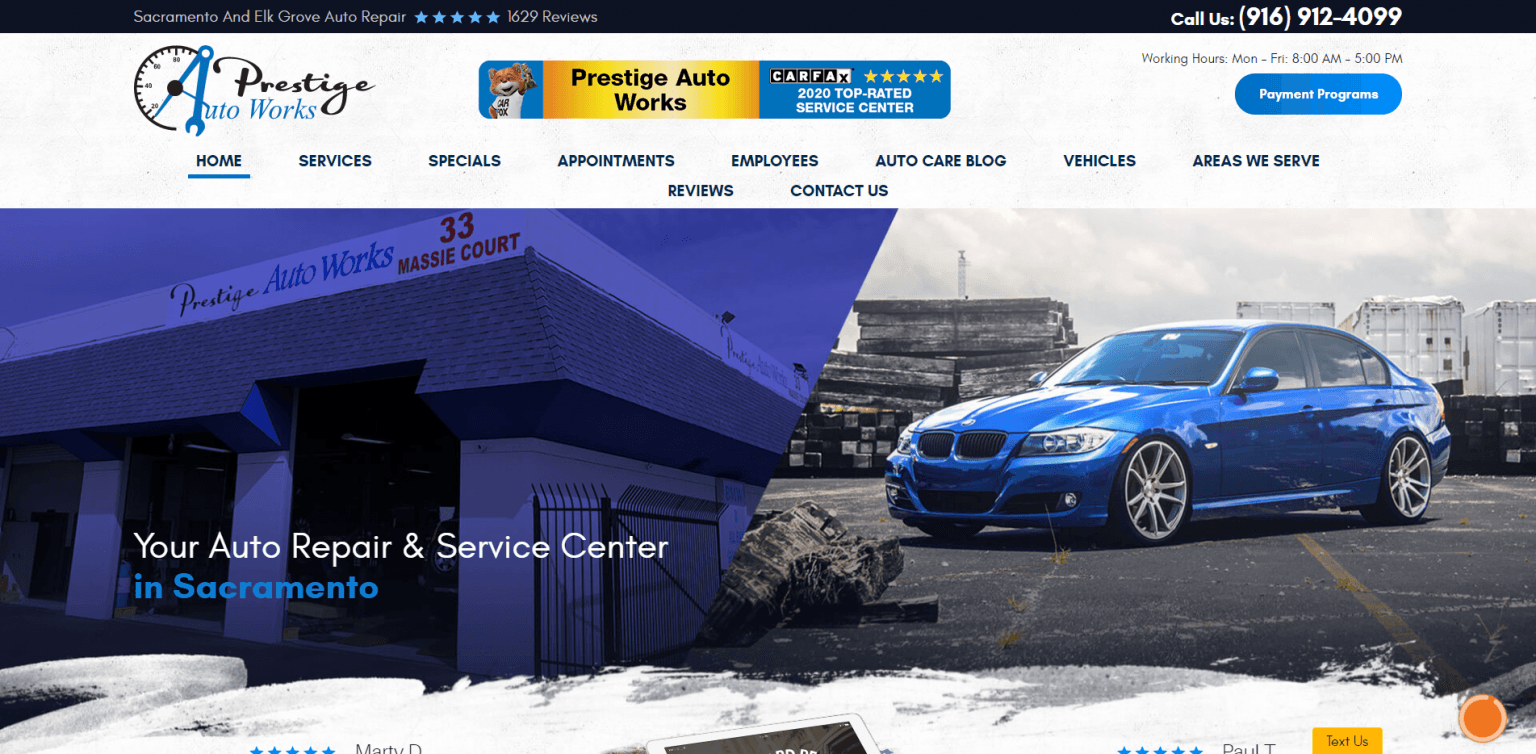 50 Best Auto Repair Websites