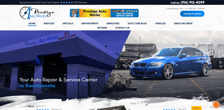 50 Best Auto Repair Websites