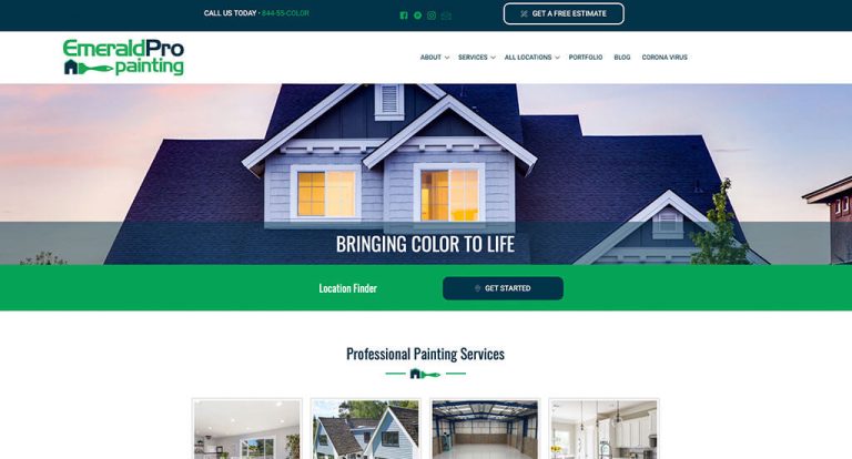 50 Best Painting Company Websites