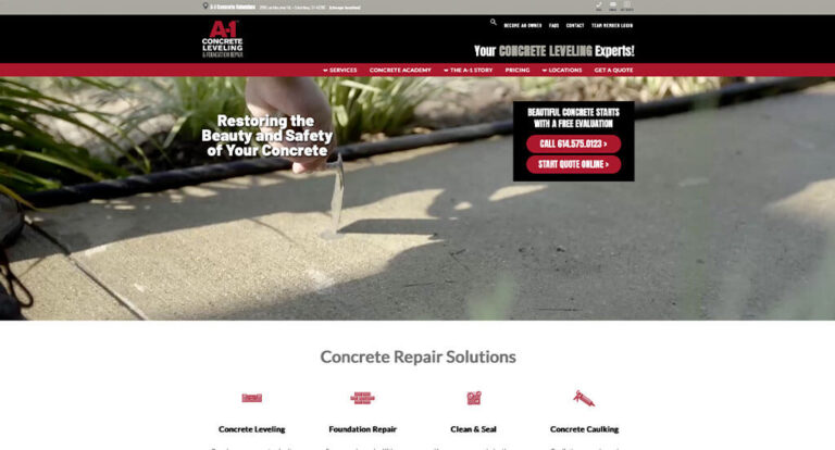 51 Best Concrete Company Websites