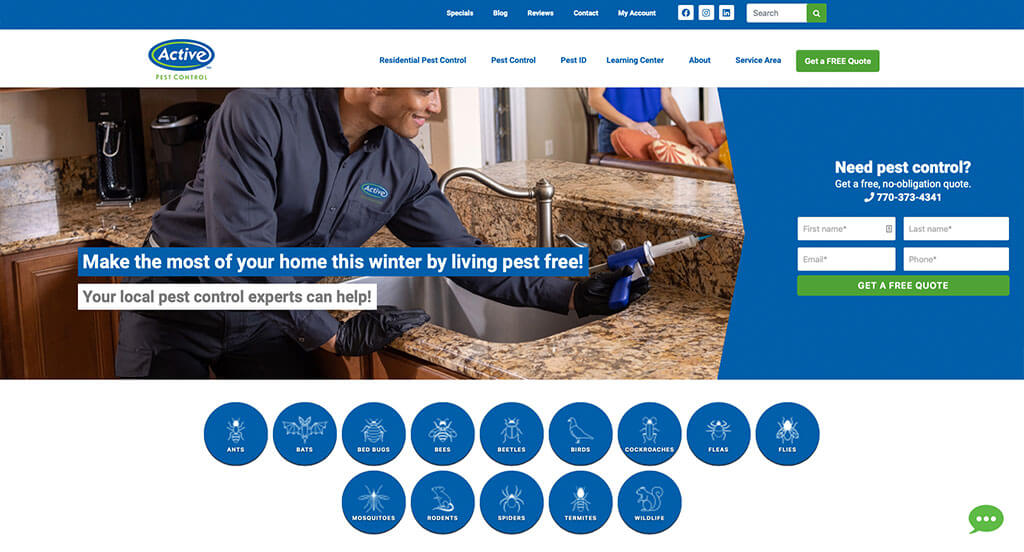 35 Best Pest Control Websites