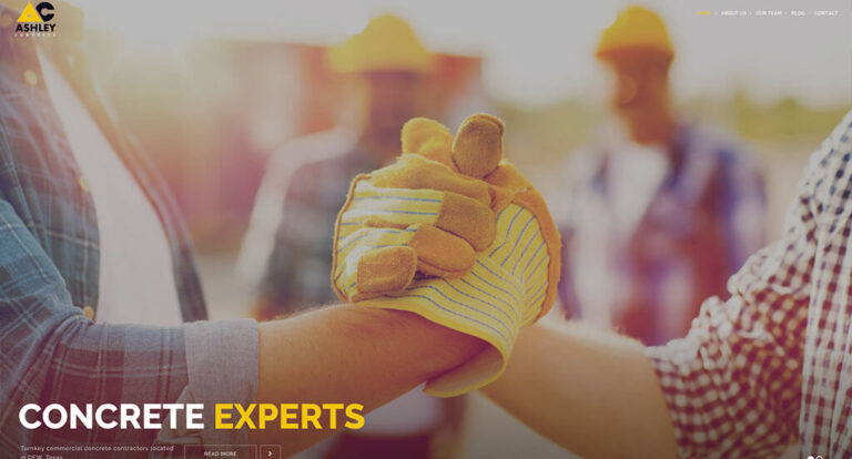 51 Best Concrete Company Websites
