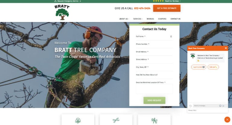 50 Best Tree Service Websites