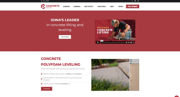 51 Best Concrete Company Websites