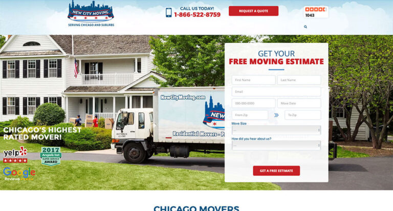 45 Best Moving Company Websites