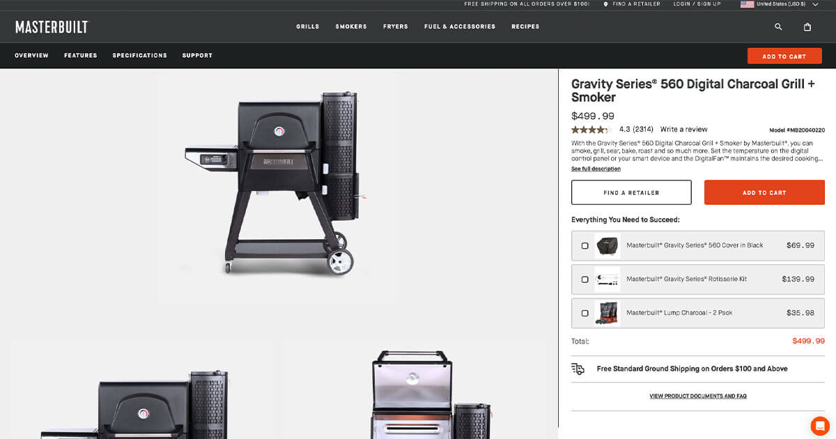 Product Page Design Ideas & Examples