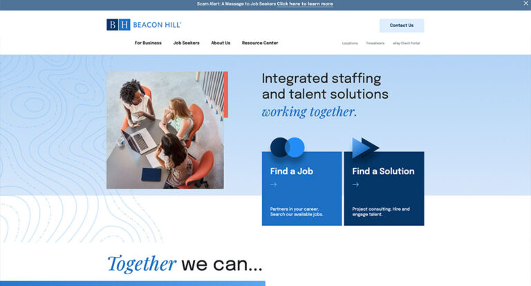 46 Best Staffing Agency Websites