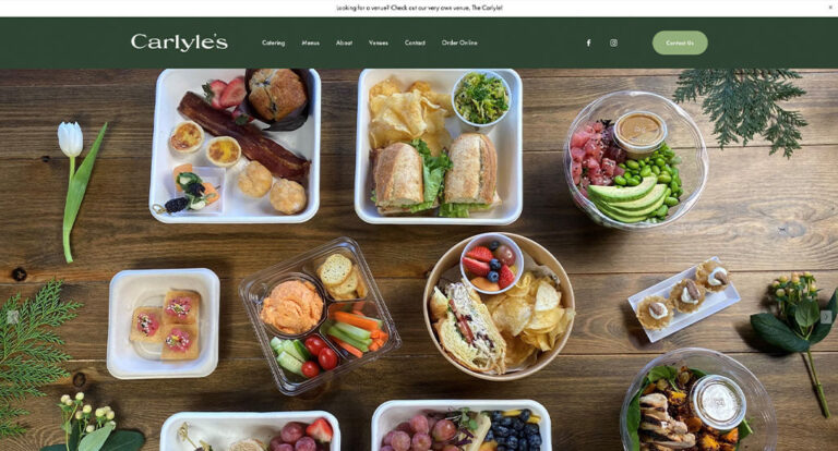 41 Best Catering Websites