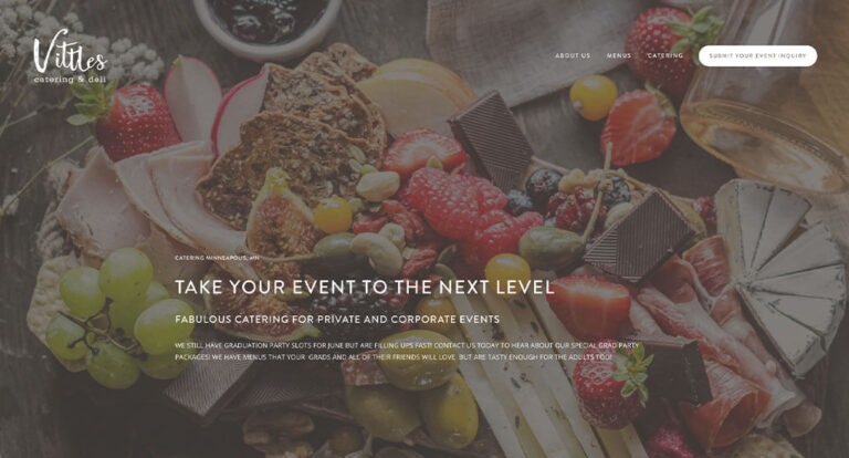 41 Best Catering Websites