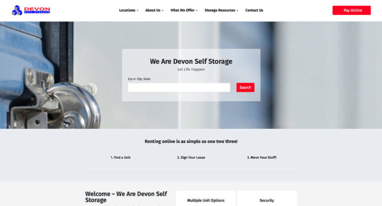48 Best Self Storage Websites