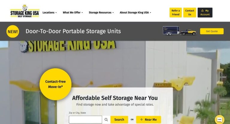 15 Best Self Storage Website Designs for 2026 (Expert Audit)