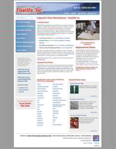 Fleetlife Filters Case Study - WebCitz