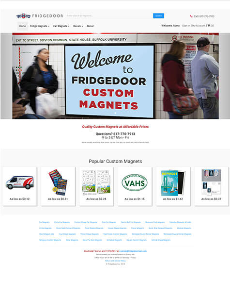 Fridgedoor Case Study - WebCitz
