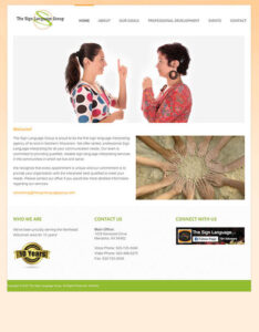 The Sign Language Group Case Study - WebCitz